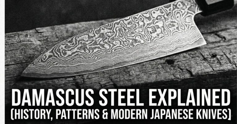Damascus Steel Explained: History, Patterns & Modern Japanese Knives